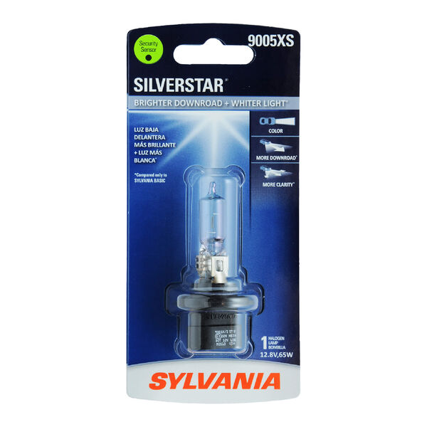 SYLVANIA 9005XS SilverStar Halogen Headlight Bulb, 1 Pack