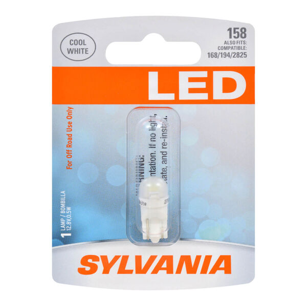 SYLVANIA 158 WHITE SYL LED Mini Bulb, 1 Pack