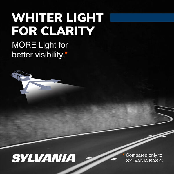 SYLVANIA 9006XS SilverStar Halogen Headlight Bulb, 2 Pack