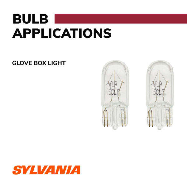 SYLVANIA 158 Long Life Mini Bulb, 2 Pack