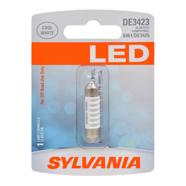 SYLVANIA DE3423 WHITE LED Mini Bulb, 1 Pack