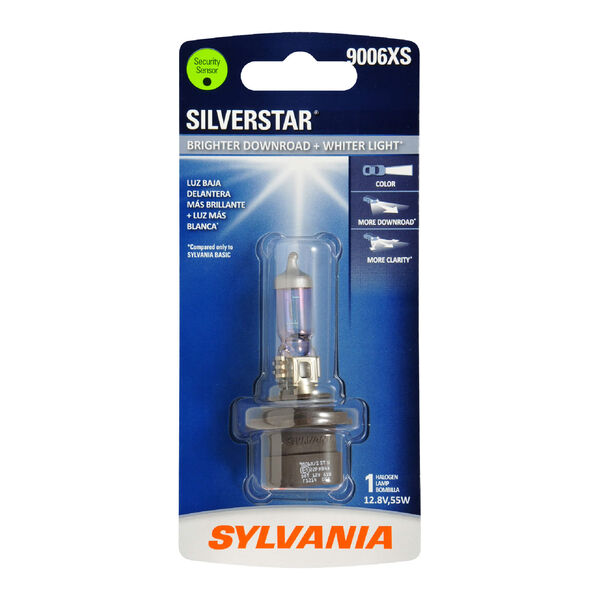 SYLVANIA 9006XS SilverStar Halogen Headlight Bulb, 1 Pack