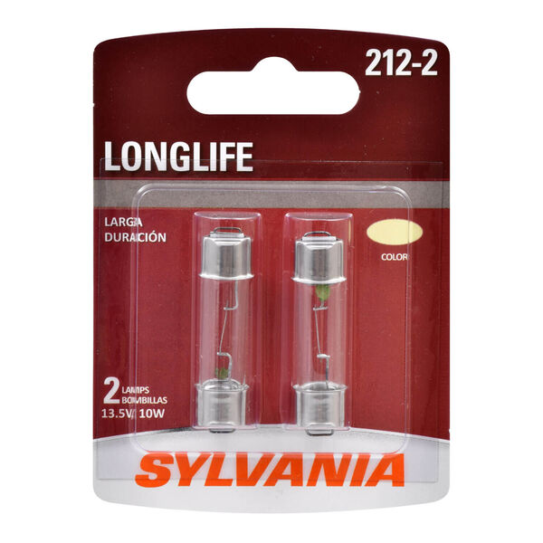 SYLVANIA 212-2 Long Life Mini Bulb, 2 Pack