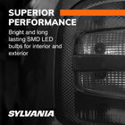 SYLVANIA 921 WHITE SYL LED Mini Bulb, 2 Pack