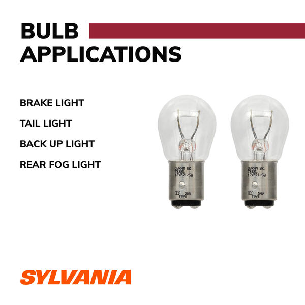SYLVANIA 7528 Long Life Mini Bulb, 2 Pack