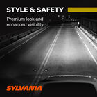 SYLVANIA H1 SilverStar zXe Gold Halogen Headlight Bulb, 2 Pack