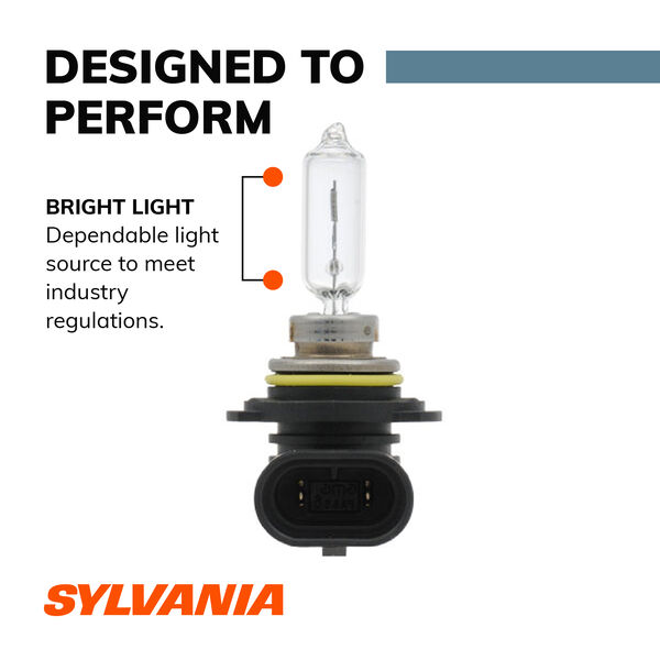SYLVANIA 9012 Basic Halogen Headlight Bulb, 1 Pack