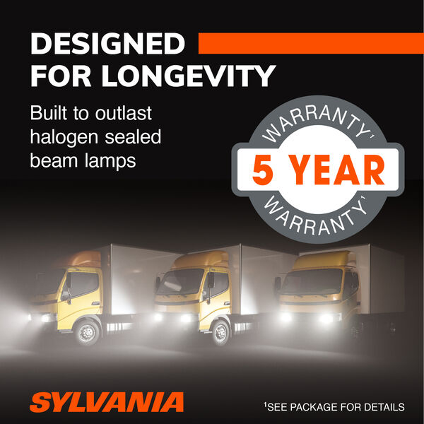 SYLVANIA H6054 LED Sealed Beam Headlight, 1 Pack