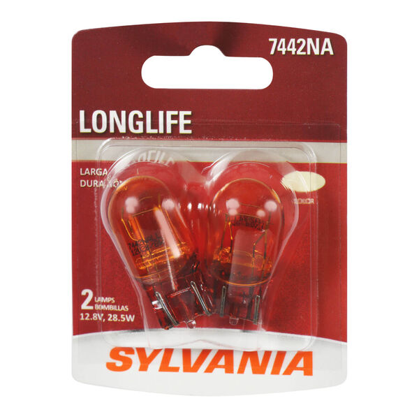 SYLVANIA 7442NA Long Life Mini Bulb, 2 Pack