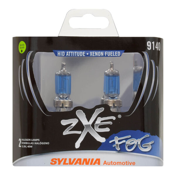 SYLVANIA 9140 SilverStar zXe Halogen Fog Bulb, 2 Pack