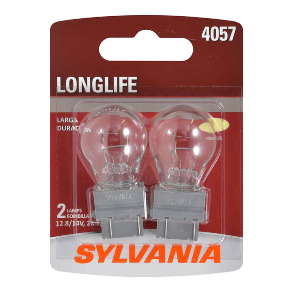 SYLVANIA 4057 Long Life Mini Bulb, 2 Pack