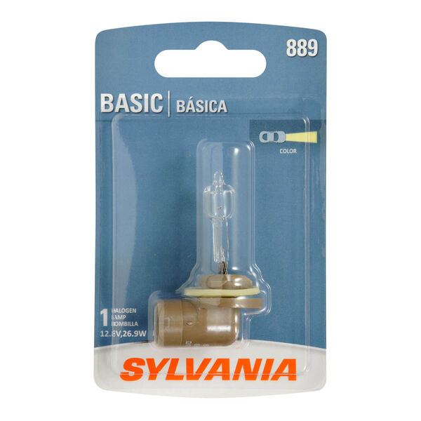 SYLVANIA 889 Basic Fog Bulb, 1 Pack