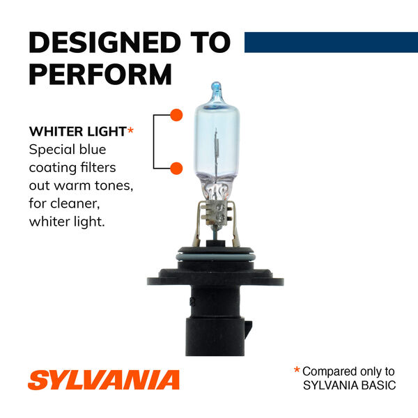 SYLVANIA 9005XS SilverStar Halogen Headlight Bulb, 1 Pack