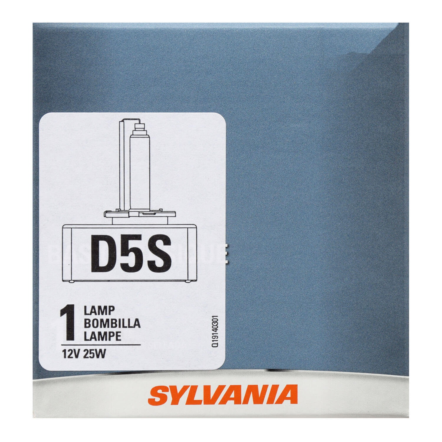 SYLVANIA D5S Basic HID Headlight Bulb, 1 Pack