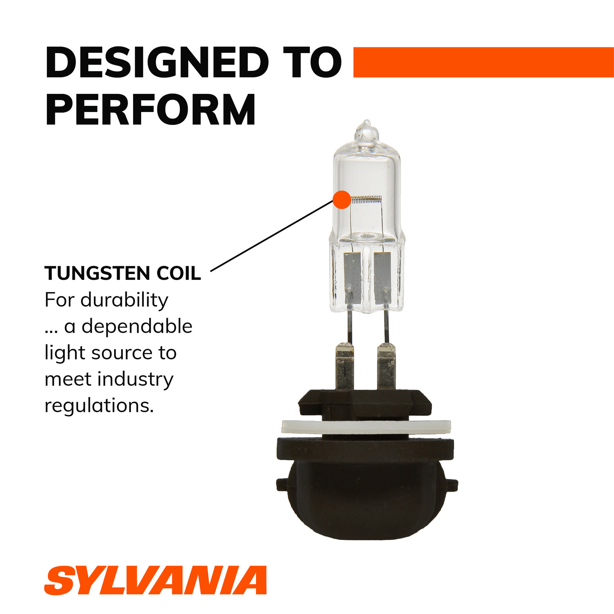 SYLVANIA 894 Basic Fog Bulb, 1 Pack