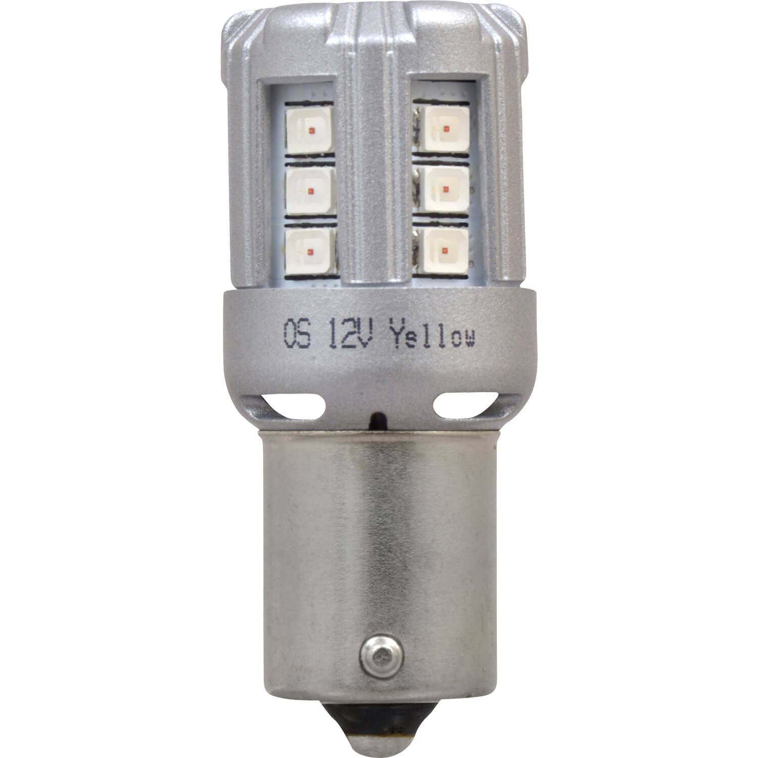 SYLVANIA 1141 AMBER LED Mini Bulb, 2 Pack