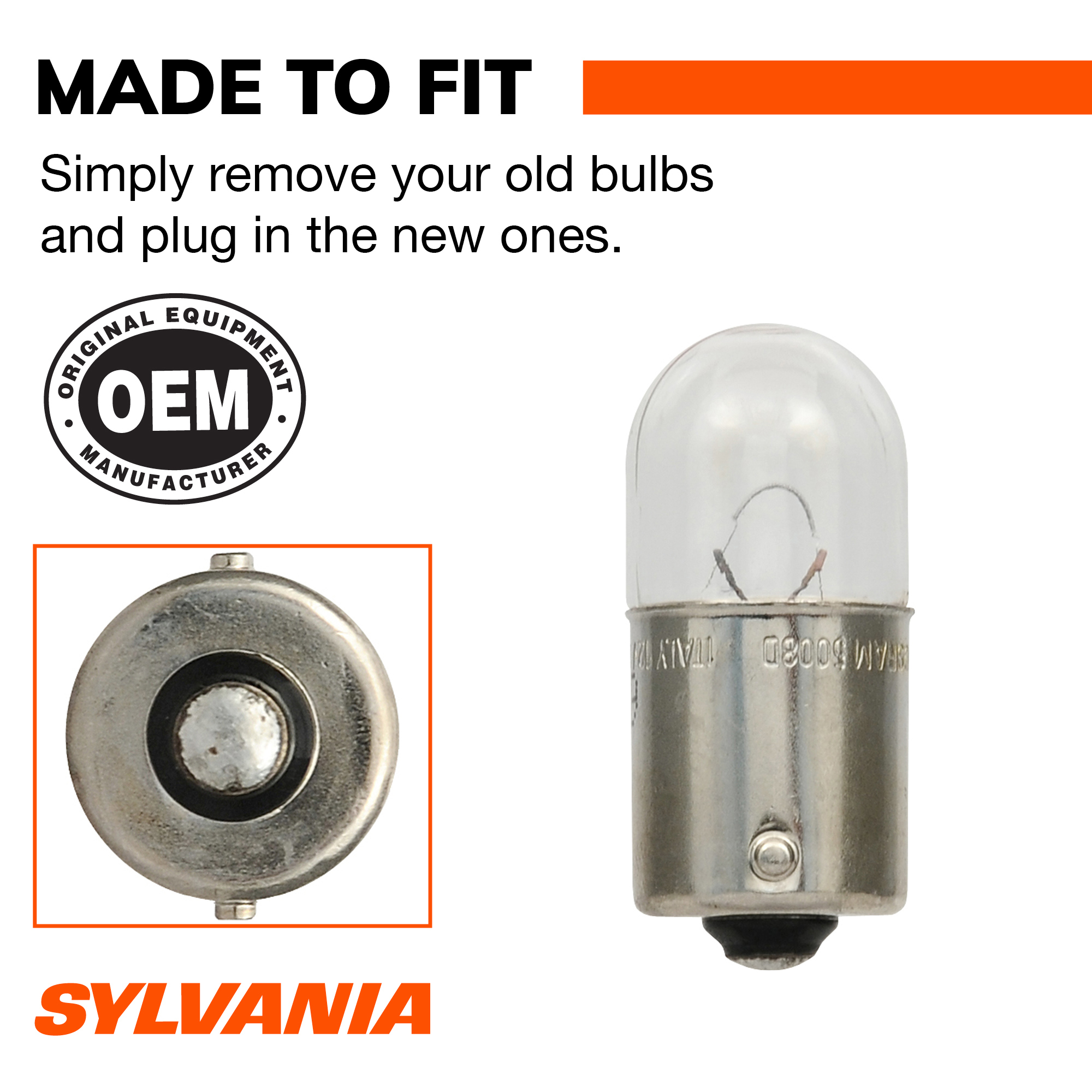 SYLVANIA 5008 Long Life Mini Bulb, 2 Pack