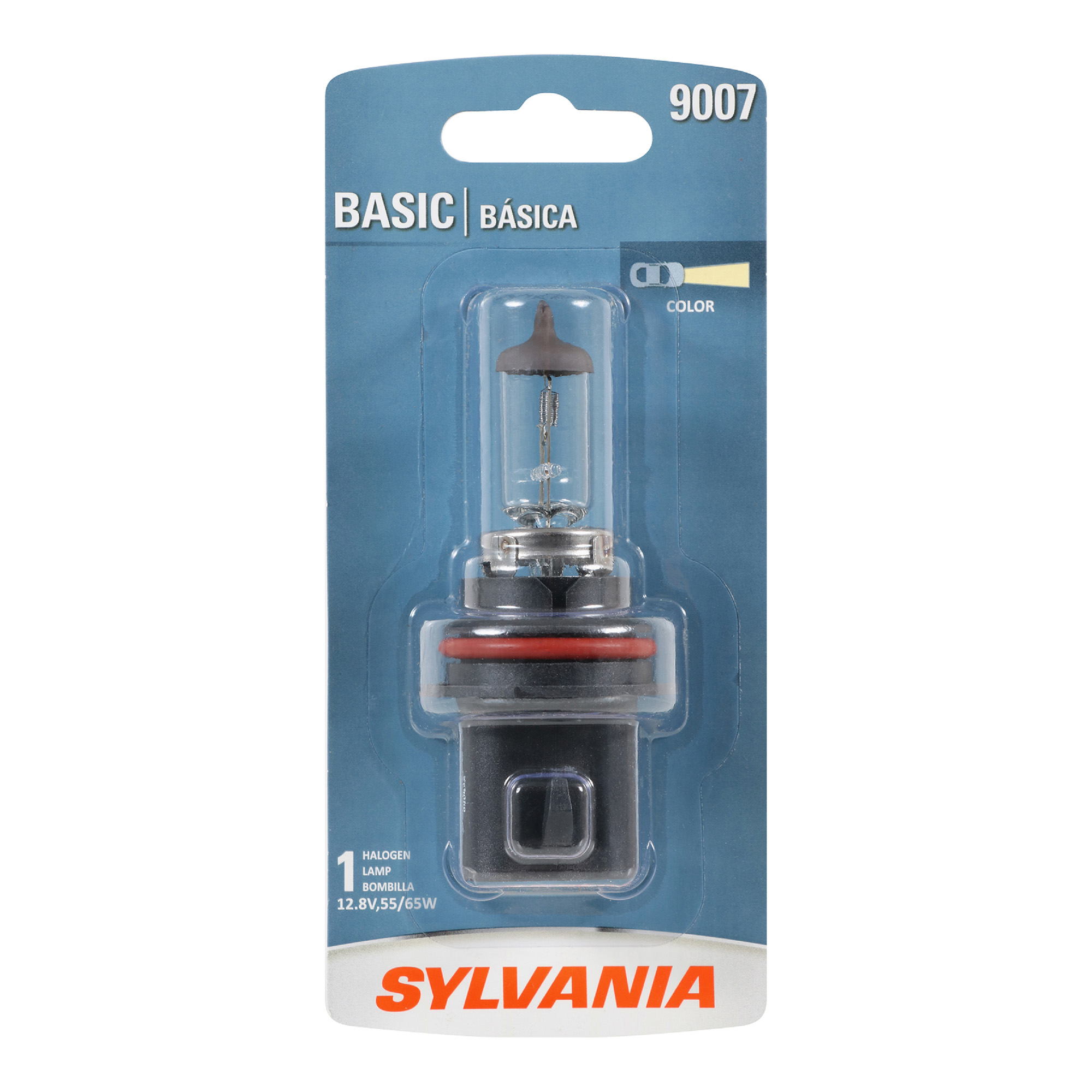 SYLVANIA 9007 Basic Halogen Headlight Bulb, 1 Pack