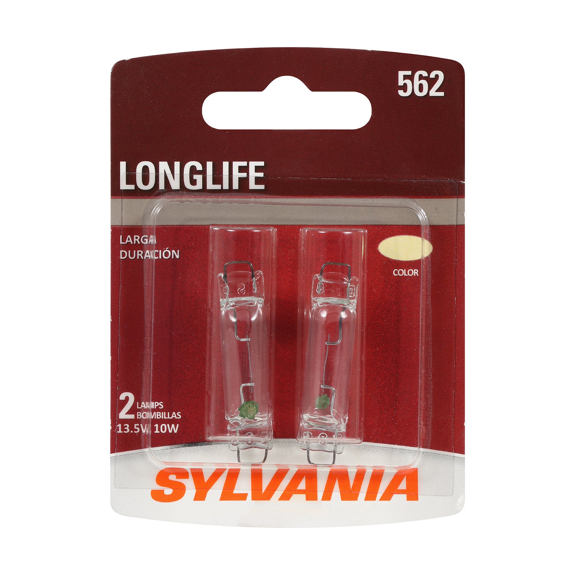 SYLVANIA 562 Long Life Mini Bulb, 2 Pack