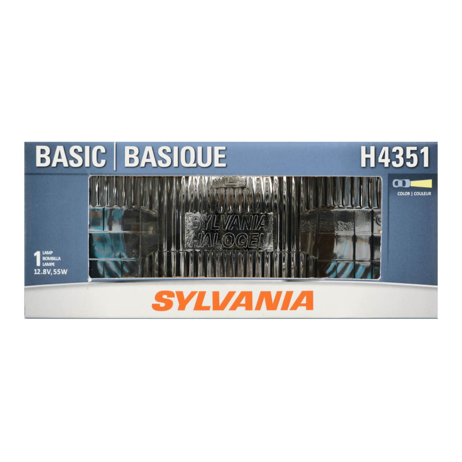 SYLVANIA H4351 Basic Sealed Beam Headlight, 1 Pack
