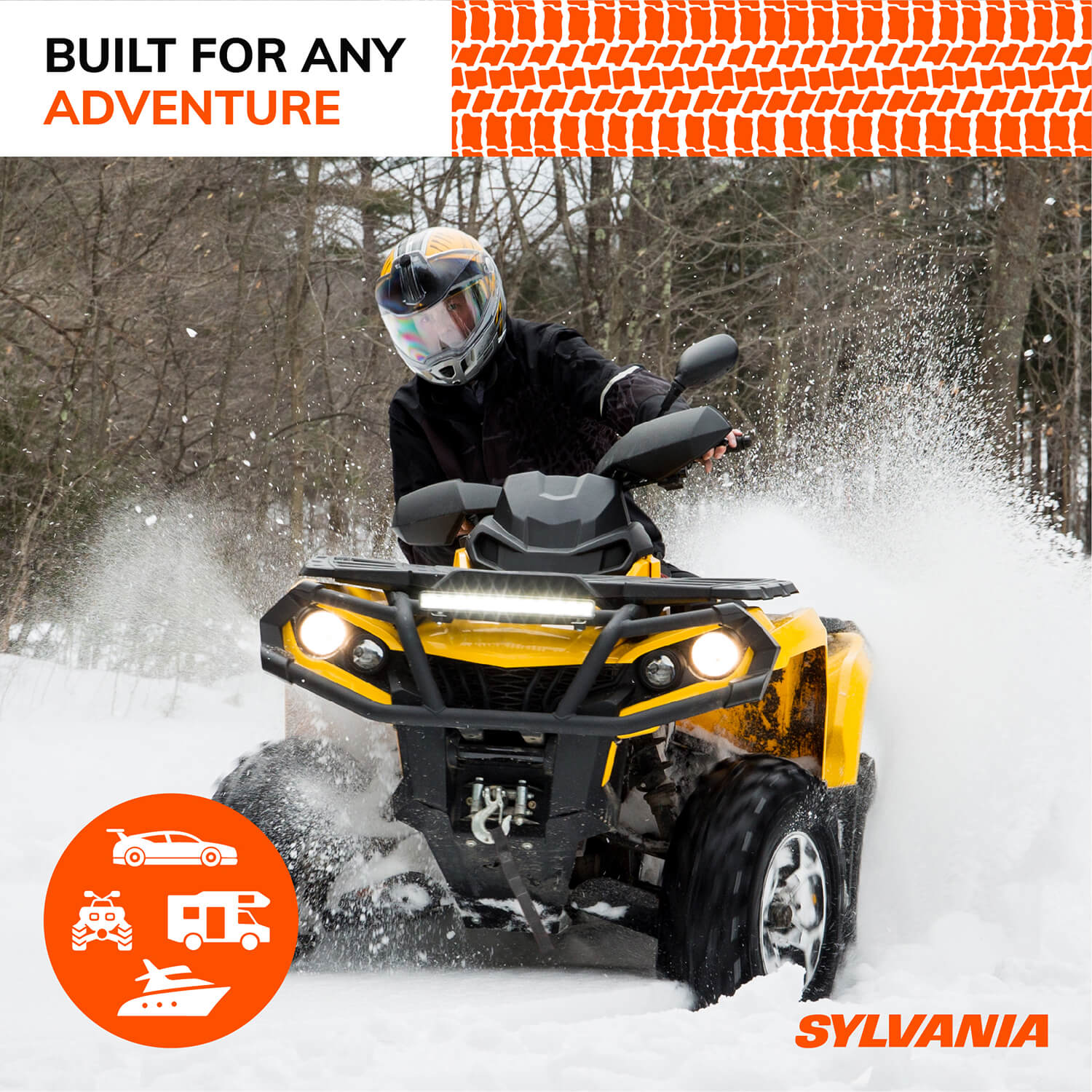 SYLVANIA Slim 12 Inch LED Light Bar - Combo