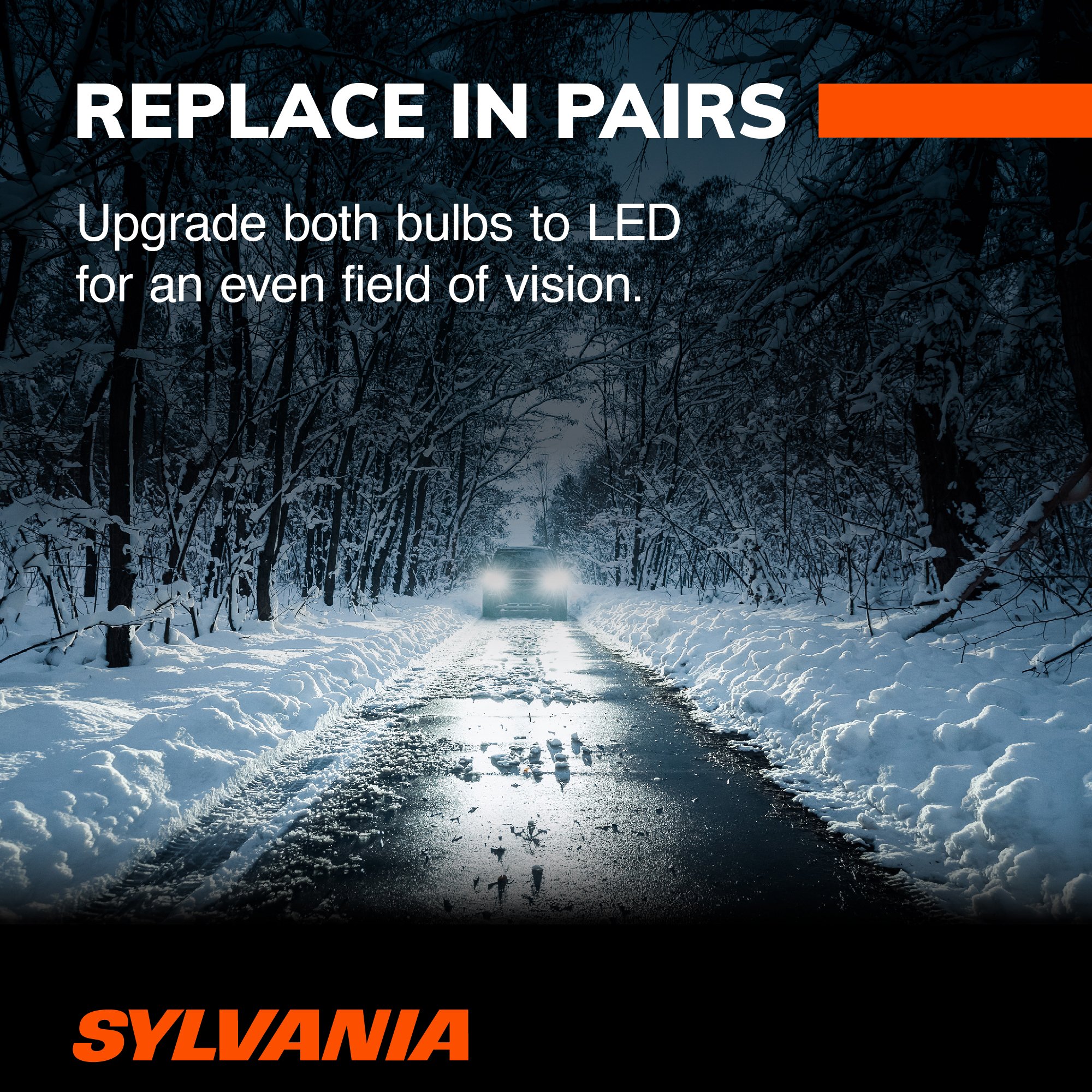 SYLVANIA H6054 LED Sealed Beam Headlight, 1 Pack