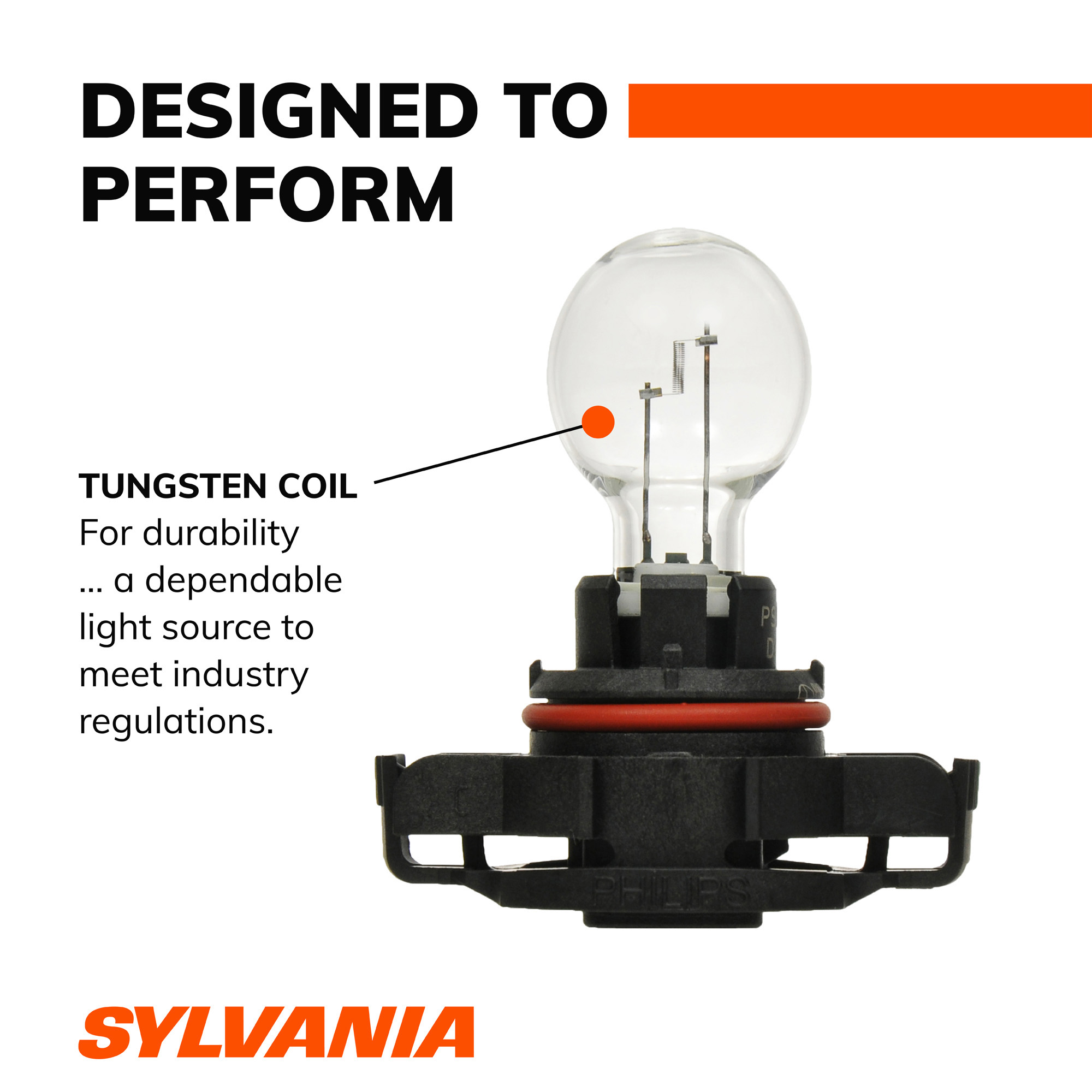 SYLVANIA 5201 Basic Fog Bulb, 1 Pack