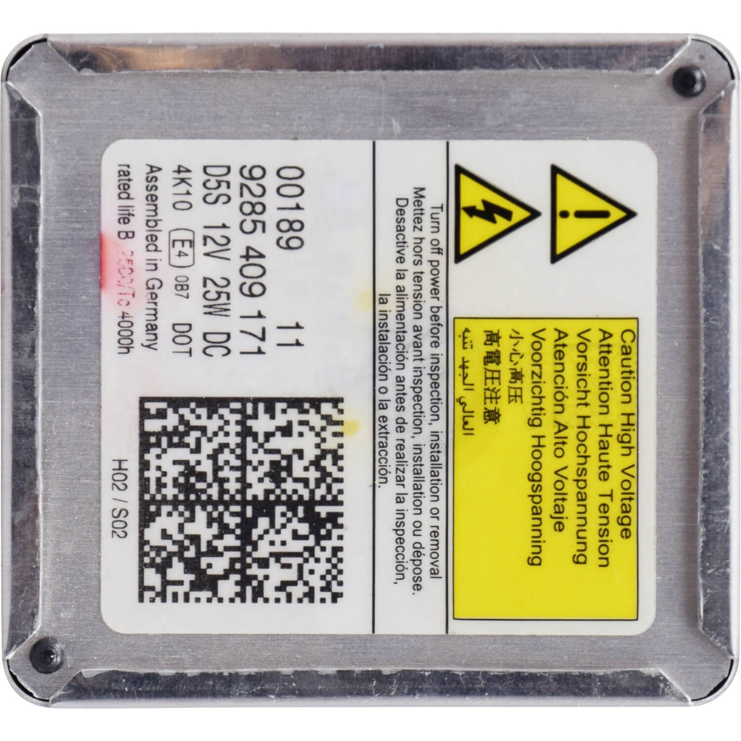 SYLVANIA D5S Basic HID Headlight Bulb, 1 Pack