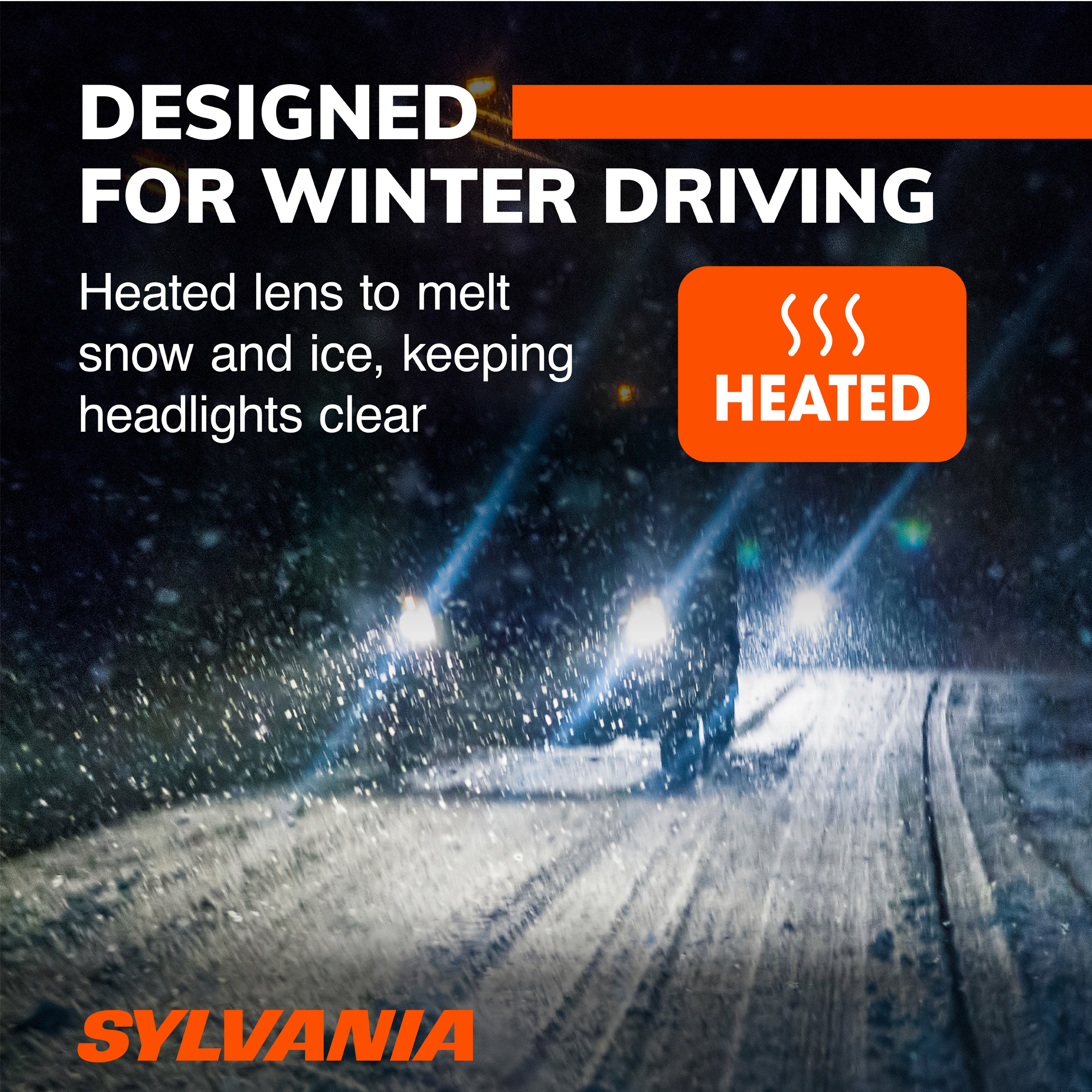 SYLVANIA H6024 LED Heated Sealed Beam Headlight, 1 Pack