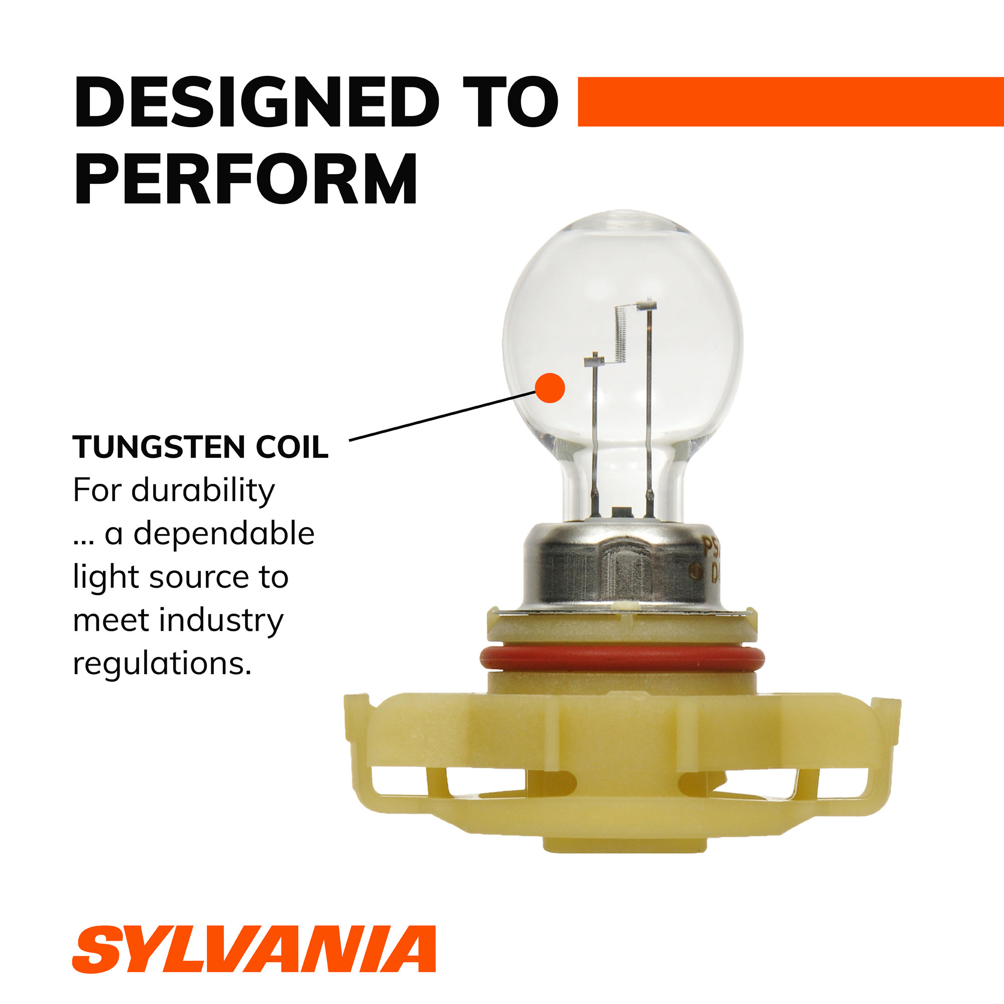 SYLVANIA 5202 Basic Fog Bulb, 1 Pack