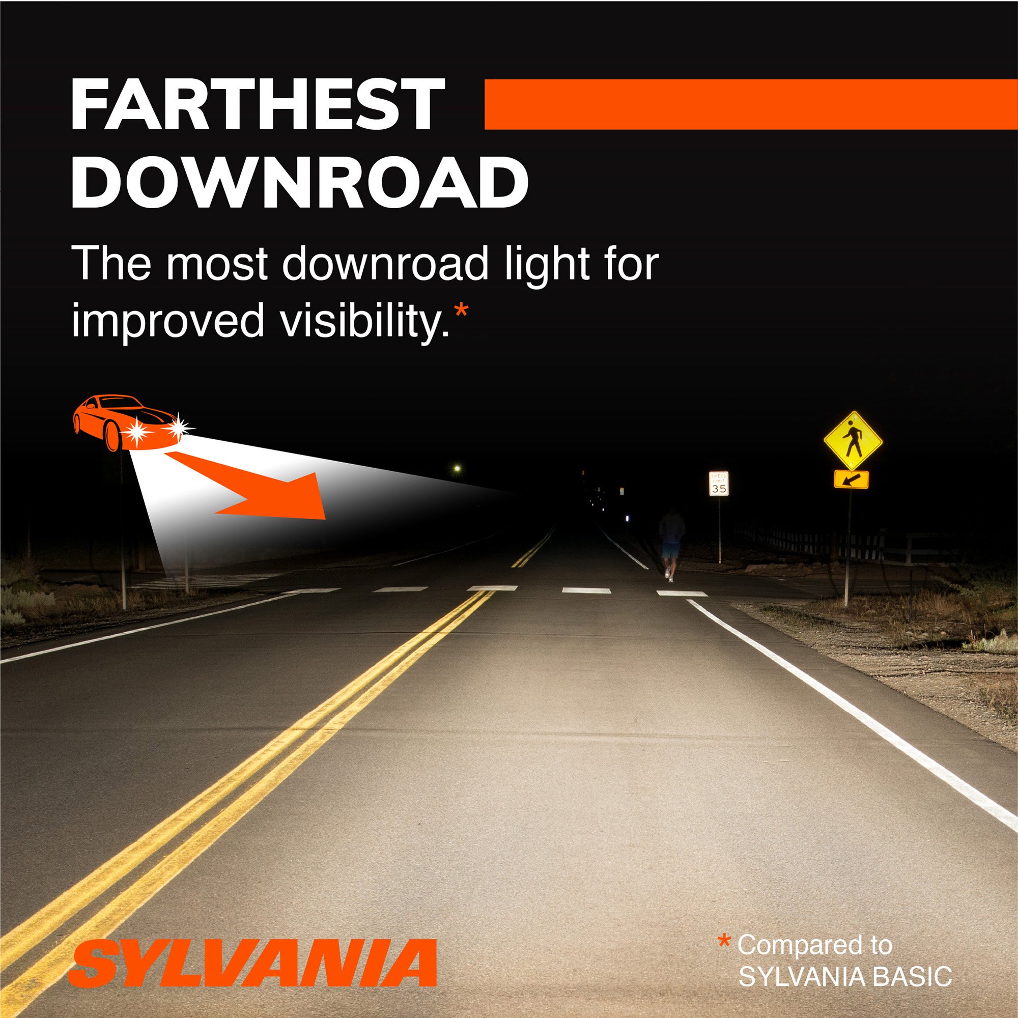 SYLVANIA 9012 SilverStar ULTRA Halogen Headlight Bulb, 2 Pack