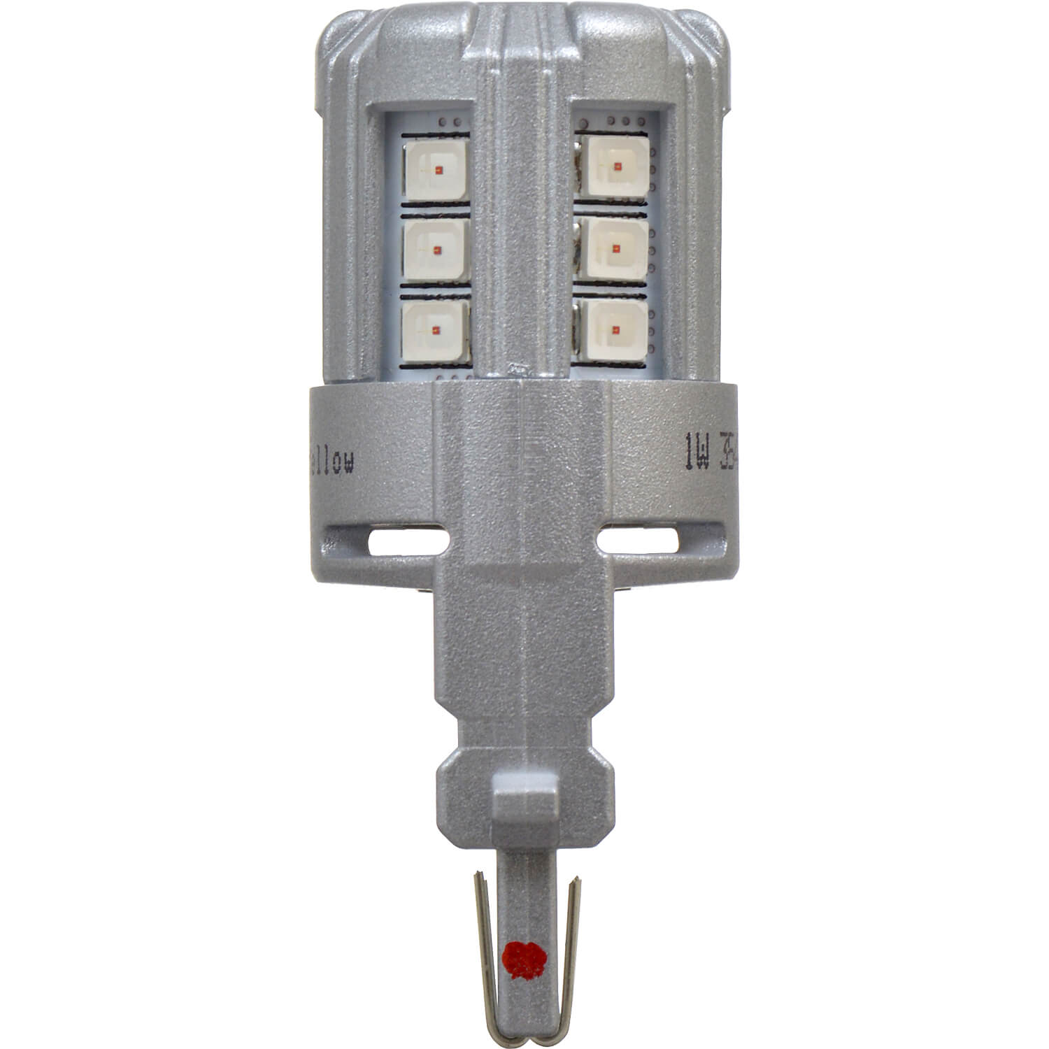 SYLVANIA 3757A AMBER SYL LED Mini Bulb Mini Bulb, 2 Pack