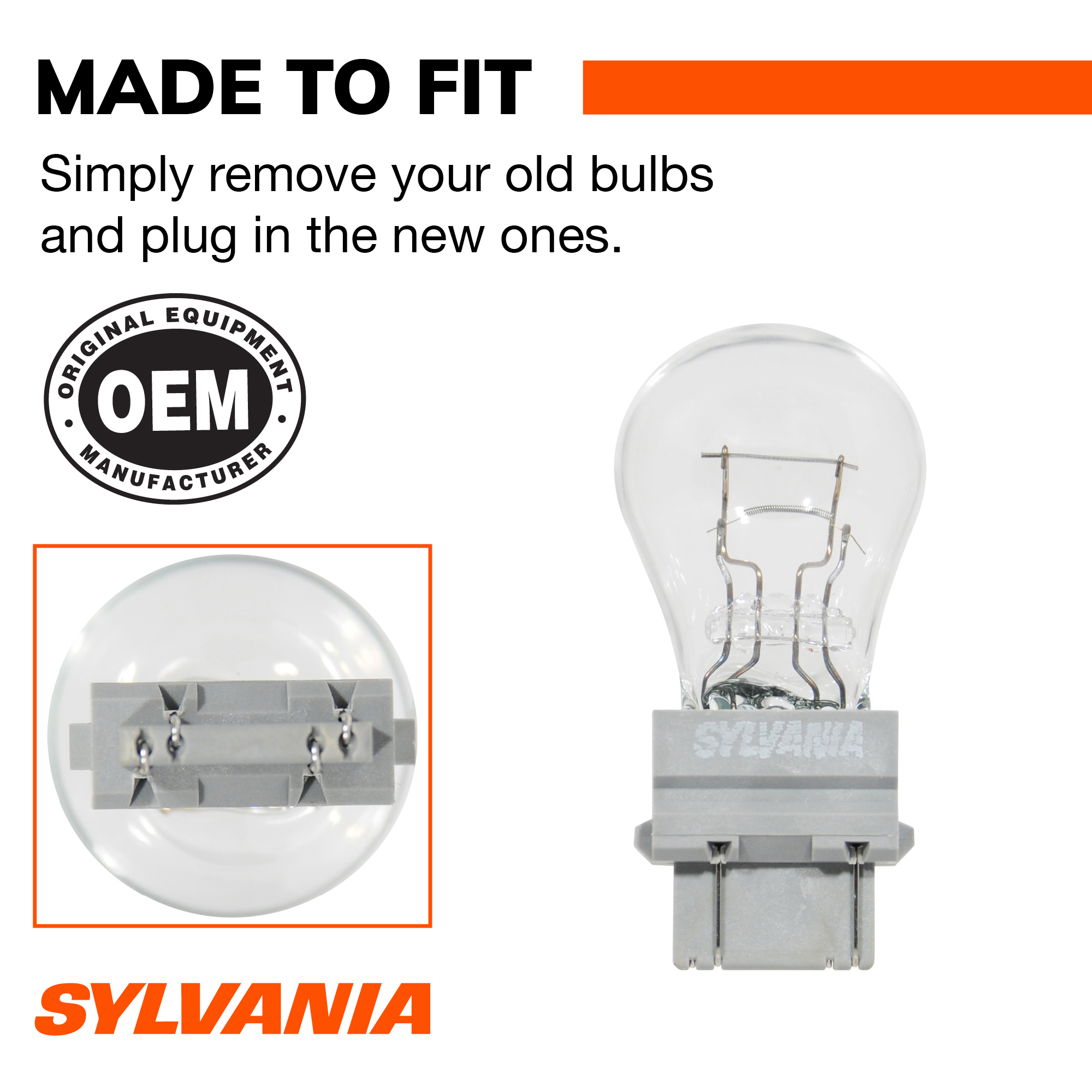 SYLVANIA 4057 Long Life Mini Bulb, 2 Pack