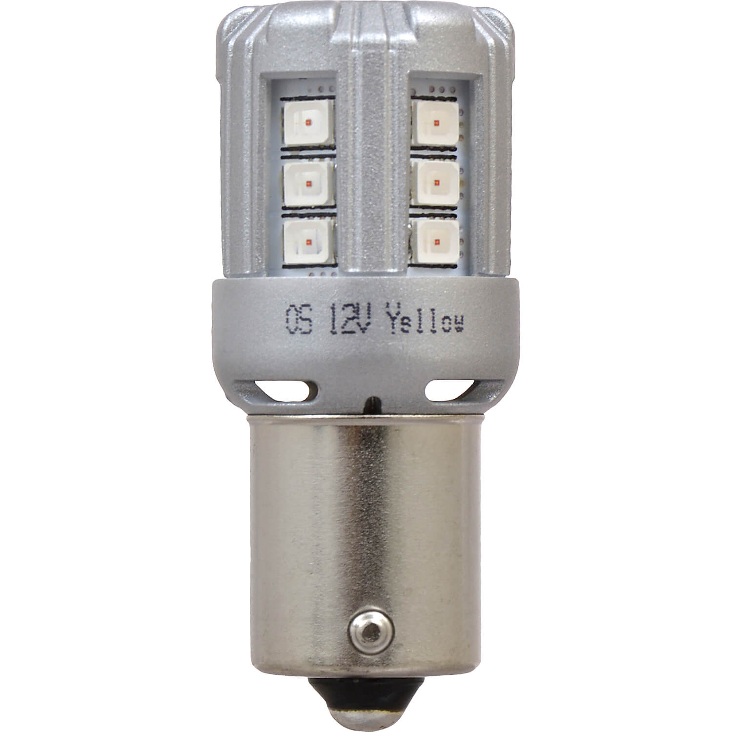 SYLVANIA 7506 AMBER LED Mini Bulb, 2 Pack