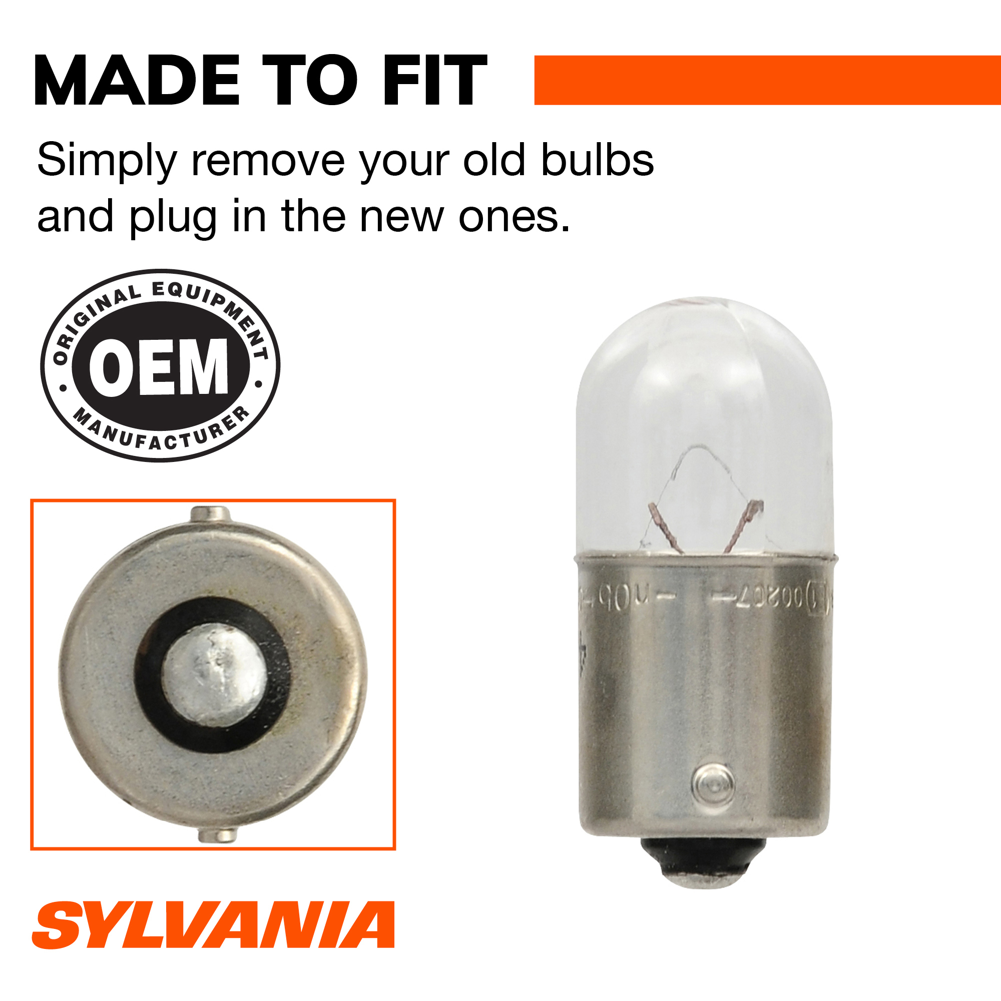 SYLVANIA 5007 Long Life Mini Bulb, 2 Pack