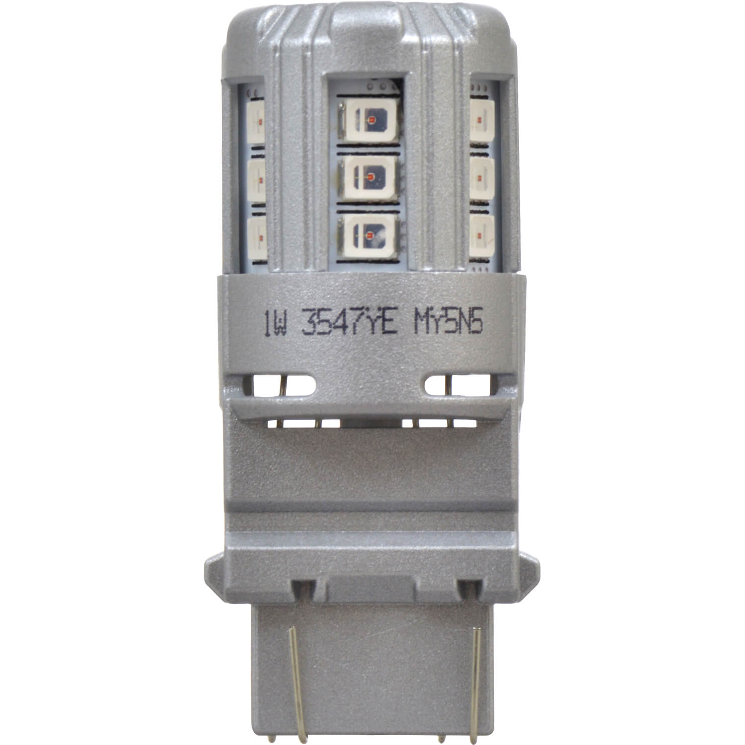 SYLVANIA 3757A AMBER SYL LED Mini Bulb Mini Bulb, 2 Pack