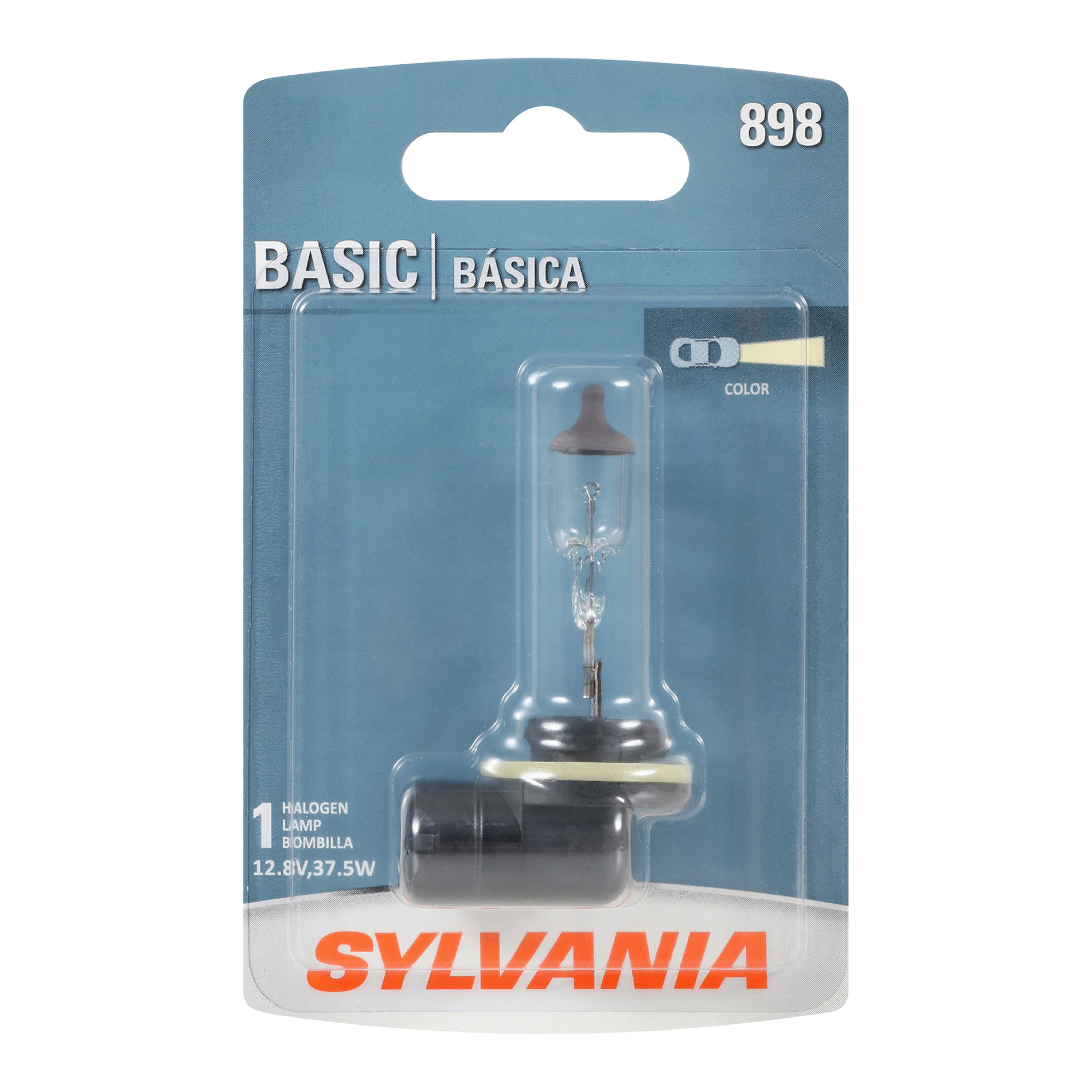 SYLVANIA 898 Basic Fog Bulb, 1 Pack