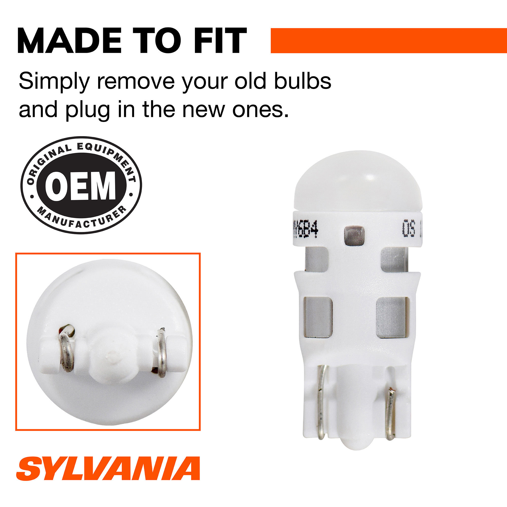 SYLVANIA 168R RED ZEVO LED Mini, 1 Pack