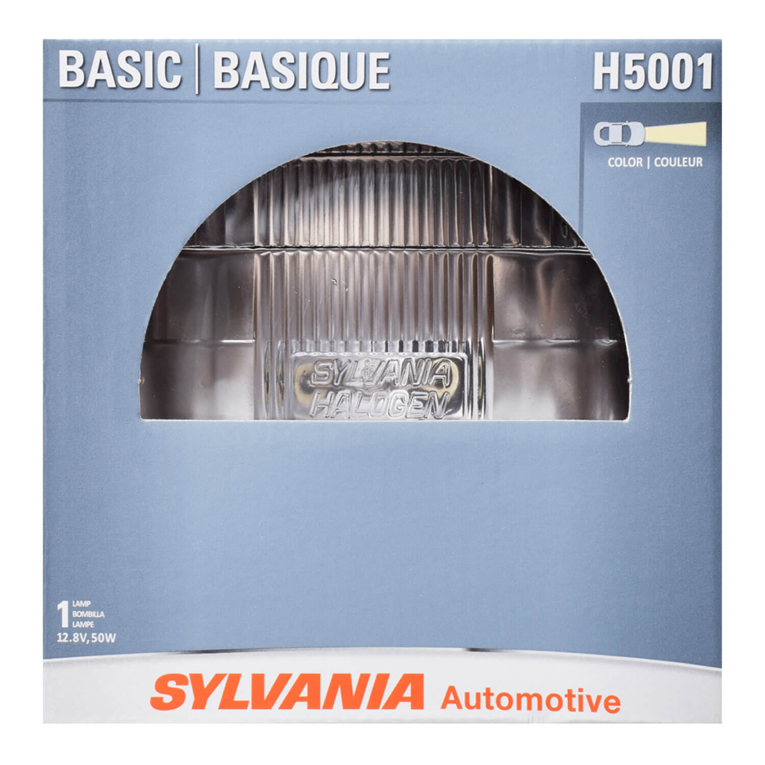 SYLVANIA H5001 Basic Sealed Beam Headlight, 1 Pack